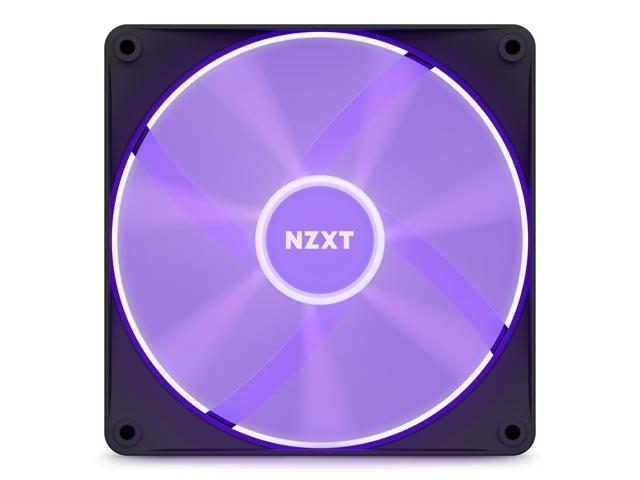 NZXT F140 RGB Core Fan - RF-C14DF-B1 - 140mm Hub-Mounted RGB Fan ...