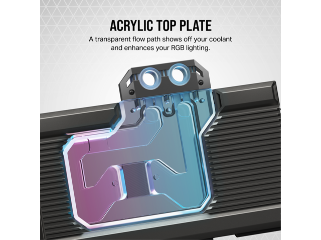 CORSAIR Hydro X Series XG7 RGB 4090 FOUNDERS EDITION GPU Water Block ...