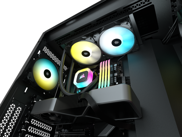 CORSAIR CORSAIR H100 RGB (575) Liquid / Water Cooling - Newegg.com