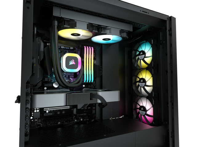 CORSAIR CORSAIR H100 RGB (575) Liquid / Water Cooling - Newegg.com