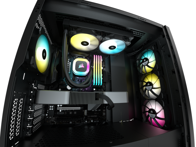 CORSAIR CORSAIR H100 RGB (575) Liquid / Water Cooling - Newegg.com