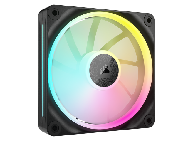 CORSAIR iCUE LINK LX120 RGB 120mm PWM Fan Expansion - Dual Light Loops ...