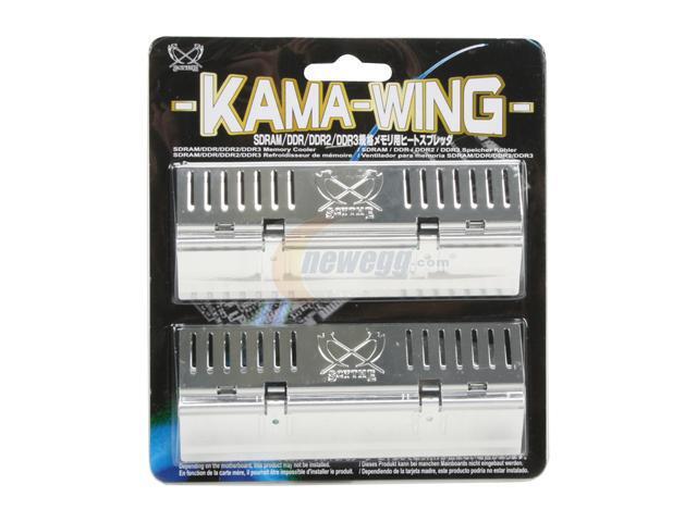 Scythe SCKW-1000 "KAMA WING SILVER" Aluminum Memory Heatsink - Newegg.com