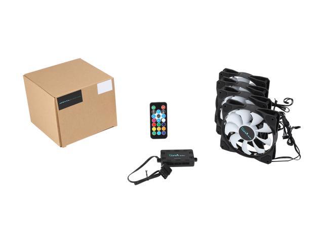 Apevia FR412L-RGB FrostBlade 120mm Silent Addressable RGB Color ...