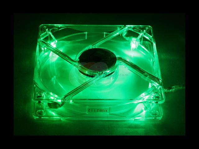 XCLIO Amazing Fan - 12cm Red, Blue, Green & Random LED Case Fan ...