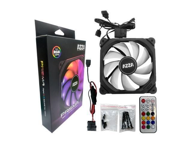 AZZA Prisma Digital RGB Fan 120mm + Digital RF Remote - FFAZ-12DRGB-211 ...