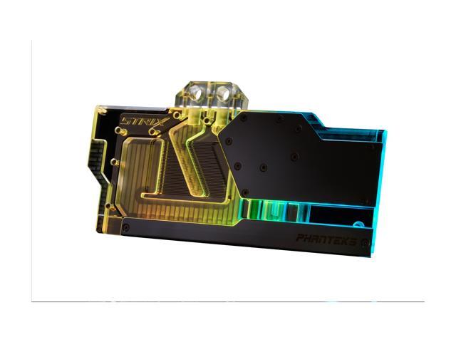 Phanteks Glacier RTX 2080Ti ASUS Strix Edition GPU Block - Mirror ...