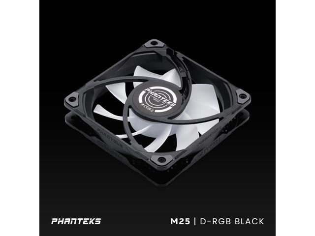Phanteks M25-120 D-RGB fan, High-Airflow radiator performance, PWM ...