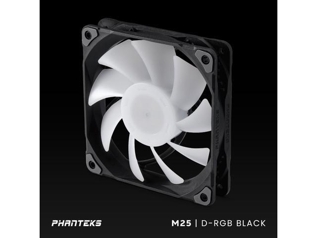 Phanteks M25-120 D-RGB fan, High-Airflow radiator performance, PWM ...