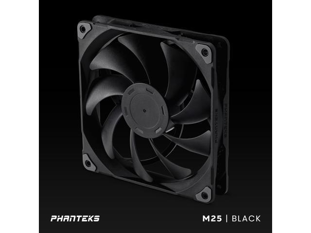 Phanteks M25-140 fan, High-Airflow radiator performance, PWM control up ...