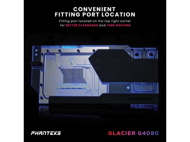 Phanteks Glacier G4080 ASUS GPU Block for ASUS ROG STRIX / TUF gaming ...