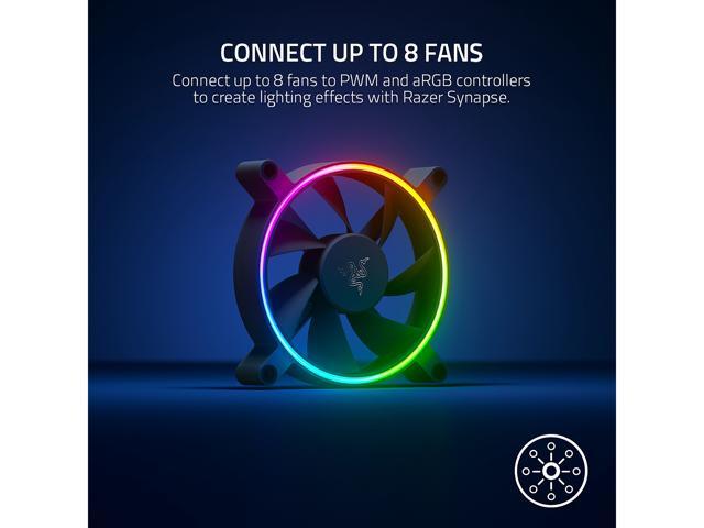 Razer Kunai Chroma RGB 120MM LED PWM Performance Fan - 3 Fans - Newegg.com