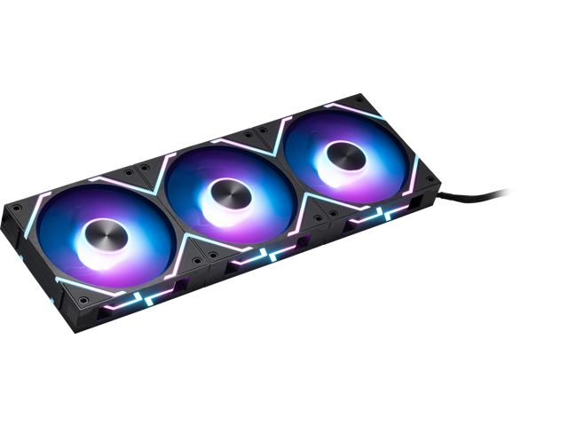 MSI MPG EZ120 ARGB-3B Fan - 120mm ARGB Fan, Patented Magnetic Connector ...