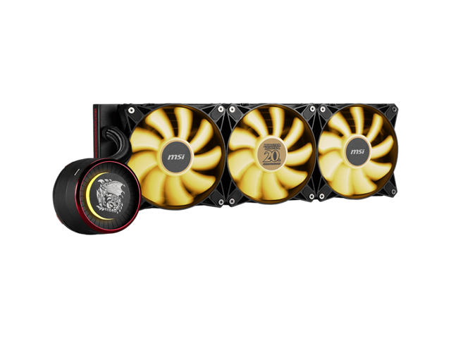 MSI MAG CORELIQUID E360 MONSTER HUNTER EDITION Liquid CPU Cooler, 360mm ...