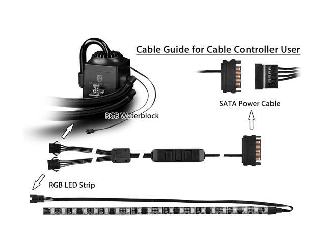 DEEPCOOL Gamer Storm CAPTAIN 120EX RGB-AIO CPU Liquid Cooler 120mm RGB ...