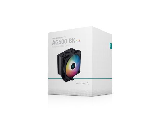 DeepCool AG500 BK ARGB Single-Tower Performance CPU Cooler, 5 Copper ...