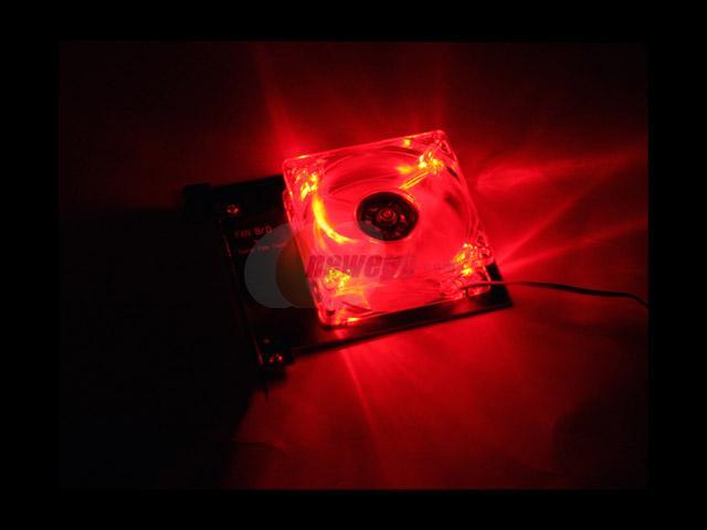 POWMAX FANCARD-1 4 Red LED LED Cooling Fan Card cooler With Red LED ...