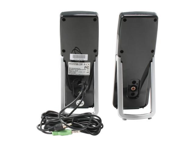 Genius SP-i350 10 Watts RMS 2.0 Black Expert Speakers for MP3 & NB ...