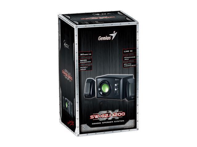 Genius SW-G2.1 1200 (31731012101) GX Gaming Speakers - Newegg.ca