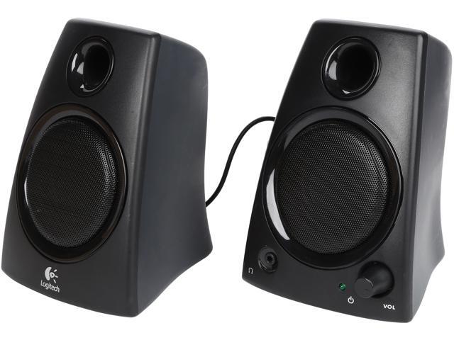Refurbished: Logitech Recertified 980-000417 Z130 5 Watts 2.0 Speakers ...