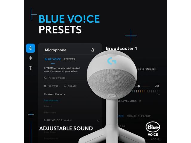 Logitech G Yeti Orb Condenser RGB Gaming Microphone with LIGHTSYNC, USB ...
