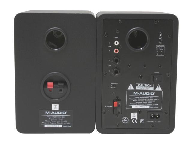 M-AUDIO DX4 2.0 Professional Desktop Audio Monitoring System - Newegg.com
