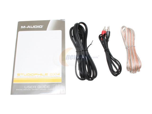 M-AUDIO DX4 2.0 Professional Desktop Audio Monitoring System - Newegg.com
