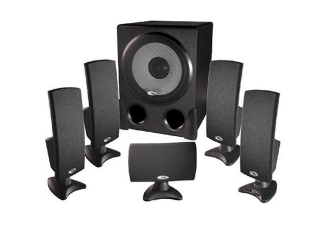 Cyber Acoustics CA-5001RB 5.1 Black Speaker System - Newegg.com