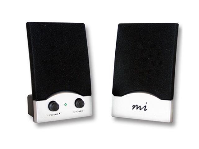 MICRO INNOVATIONS MM635F Micro 2.0 LCD Flat Panel Design Speakers ...