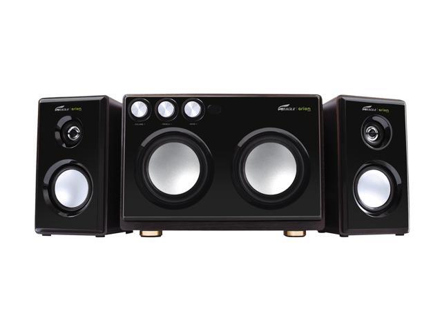 Eagle Arion ET-AR514R-BK 2.1 Soundstage Speakers w/Dual Subwoofers ...