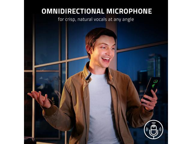 Razer Seiren BT Black Bluetooth Microphone for Mobile Streaming ...