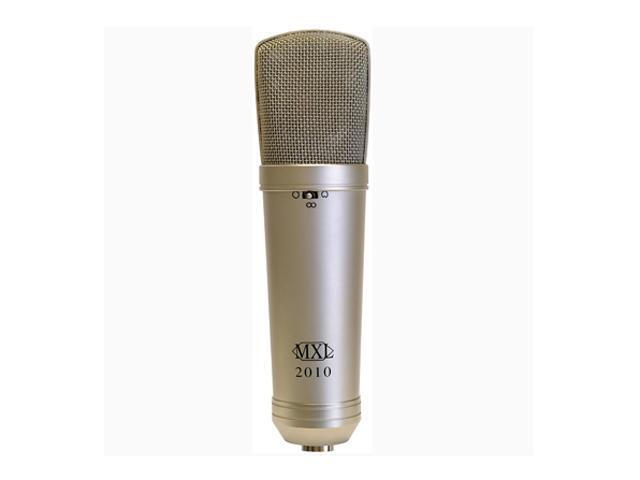 MXL 2010 Silver Multi-Pattern Studio Microphone - Newegg.com