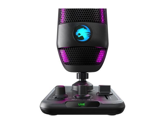 ROCCAT Torch USB Microphone, Studio-Grade Audio, PC Computer Gaming ...