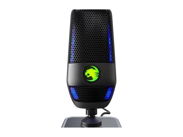 ROCCAT Torch USB Microphone, Studio-Grade Audio, PC Computer Gaming ...