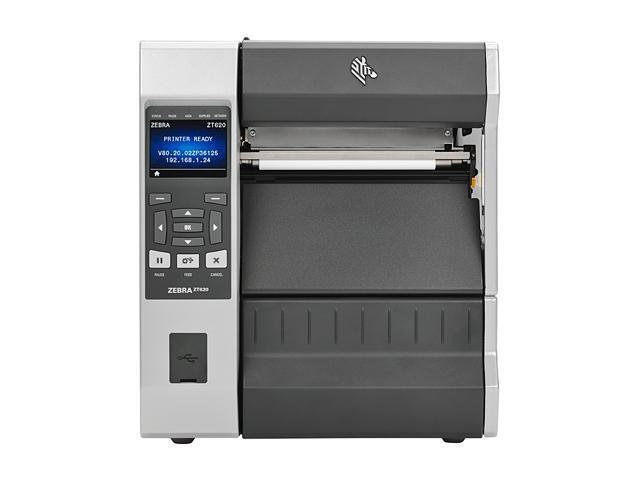 Zebra ZT620 6" Thermal Transfer Label Printer with Color Screen, 203dpi ...
