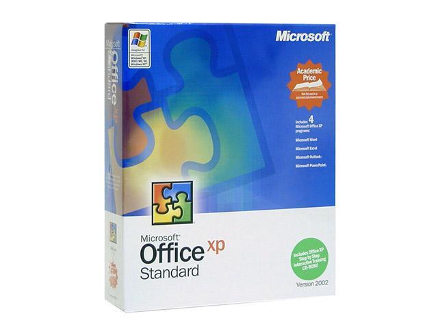 Microsoft Office XP Standard Academic Version - Newegg.com