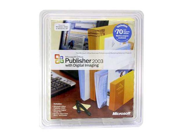 Microsoft Microsoft Office Publisher 2003 with Digital Imaging - Newegg.com