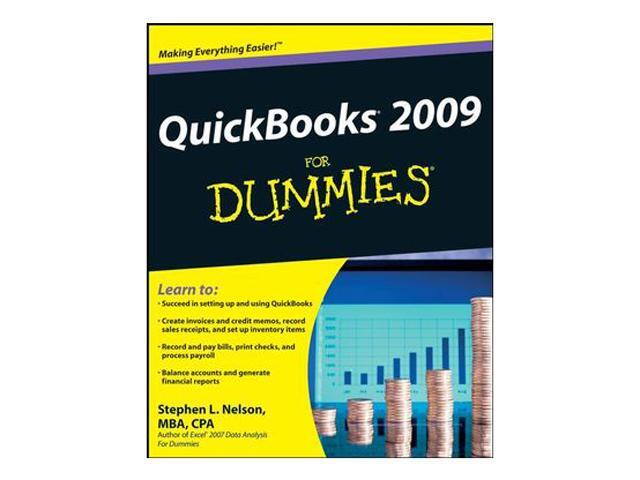 QuickBooks 2009 For Dummies - Retail - Newegg.com