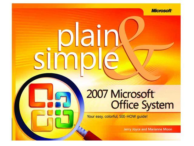 2007 Microsoft Office System Plain & Simple - Newegg.com