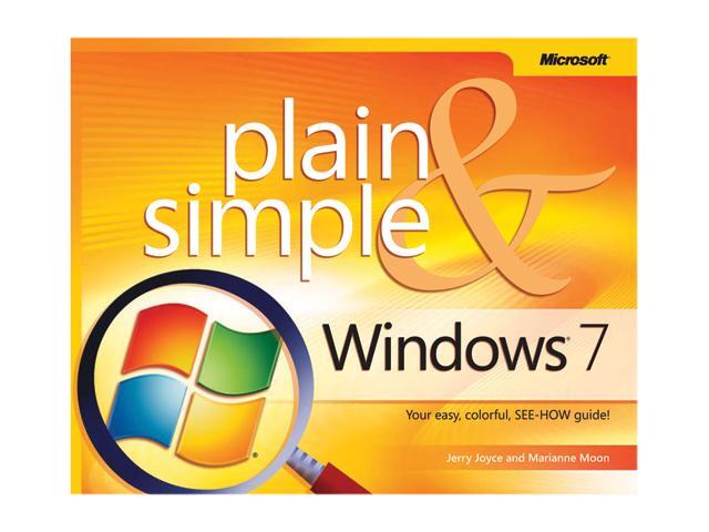 Windows 7 Plain & Simple - Newegg.com