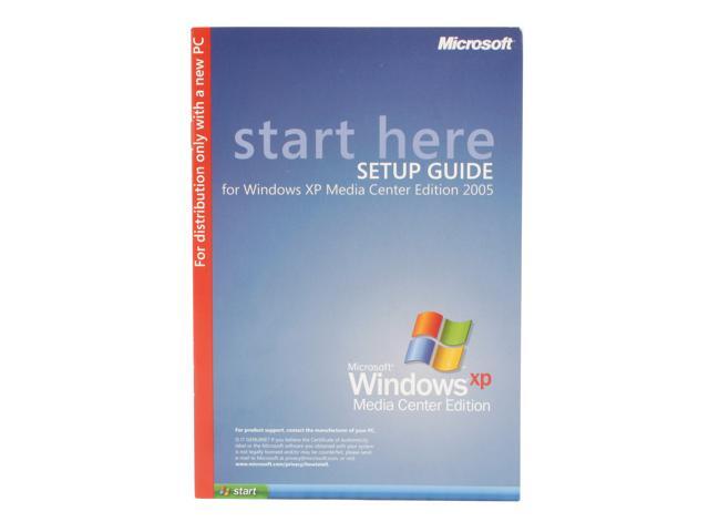 Microsoft Windows Media Center Edition 2005 Manual - Newegg.com