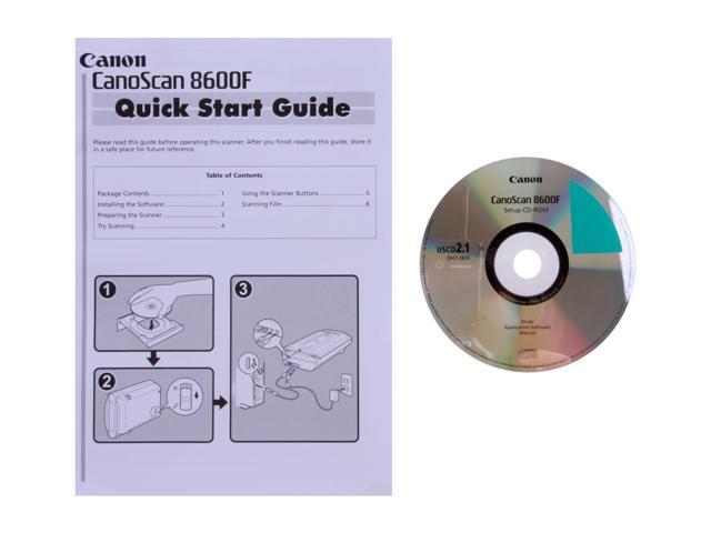 Refurbished: Canon 8600F Flatbed Scanner - Newegg.com