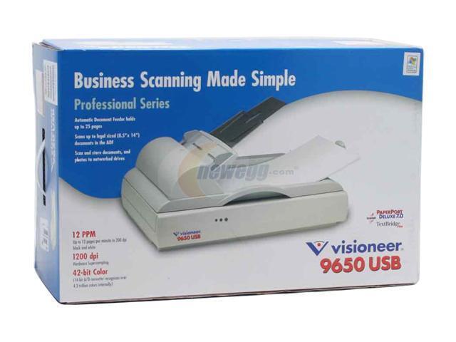 Visioneer 9650 Fast Single Pass Scanner - Newegg.com
