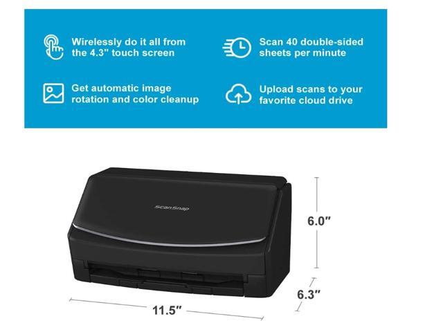 Ricoh / Fujitsu ScanSnap iX1600 Premium Color Duplex Document Scanner ...