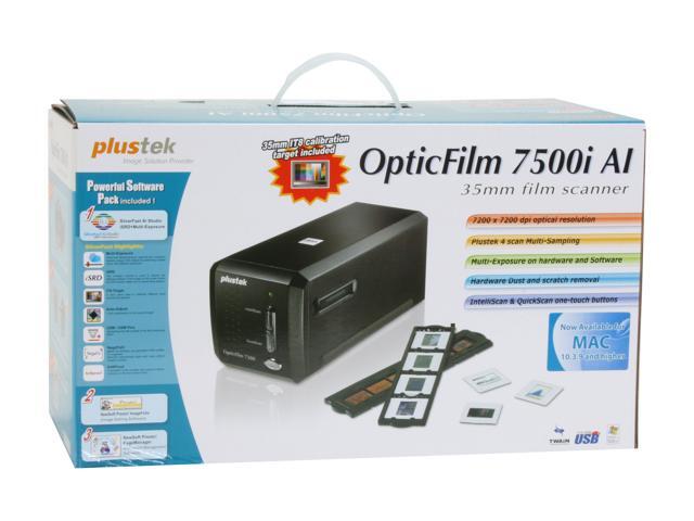 Plustek OpticFilm 7500i AI Single Pass Scanner - Newegg.com