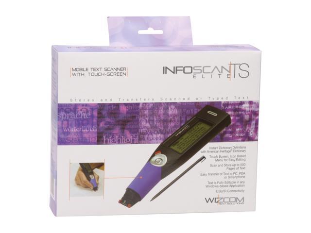 WIZCOM Infoscan TS Elite WISTSE Pen Elite Touch Screen Mobile Scanner ...