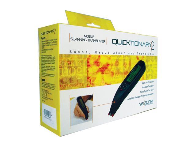 WIZCOM Quicktionary 2 Portuguese Pen Scanner - Newegg.com