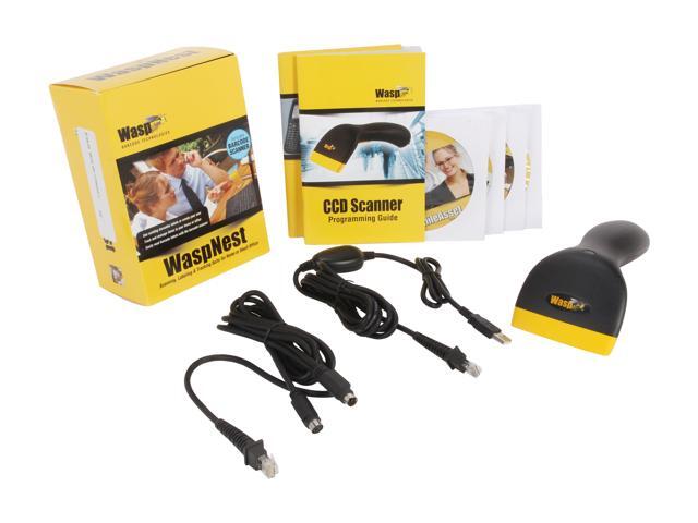 Wasp 633808035020 WCS3900 CCD Barcode Scanner Suite - Newegg.com