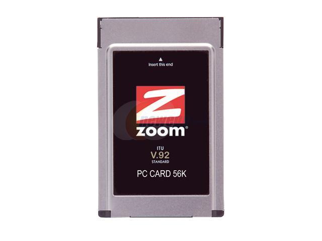 Zoom Telephonics 3075-00-00CG 56K V.92/V.90 PCMCIA Modem for Windows ...