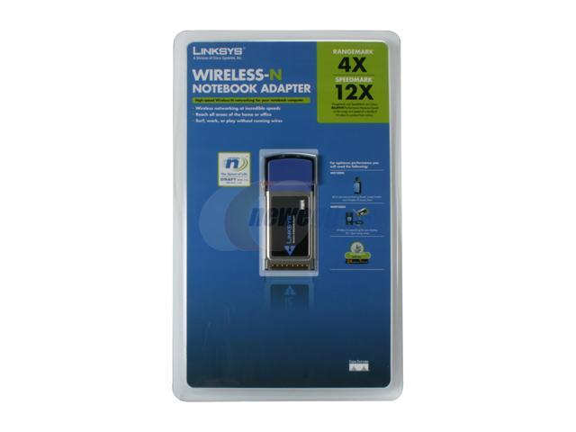 LINKSYS WPC300N-BP Wireless-N Notebook Adapter - Newegg.com